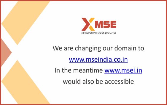 Metropolitan Stock Exchange of India Limited (MSE)